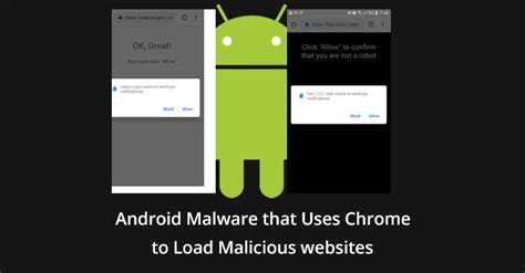 New Android Malware That Uses Chrome To Load Malicious Websites