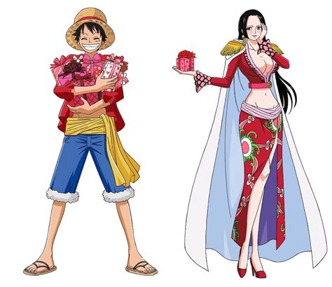 Monkey D Luffy Boa Hancock One Piece