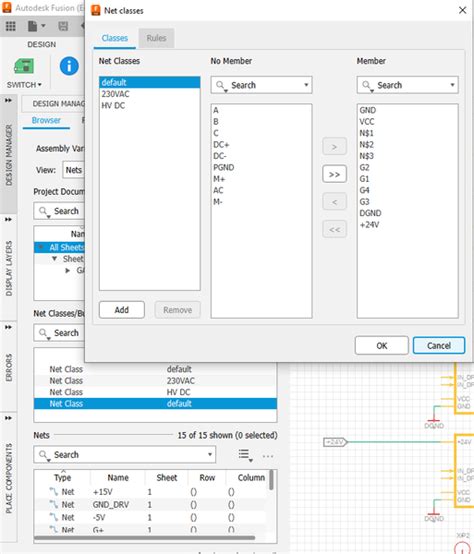 Schematicpcb Sync Deactivated Nets From Module Has Different Net