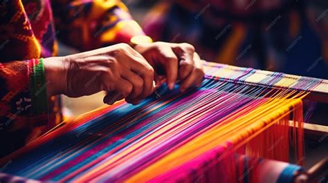 Premium Photo Traditional Indian Textiles How Artisans Preserve Their Culture And Heritage