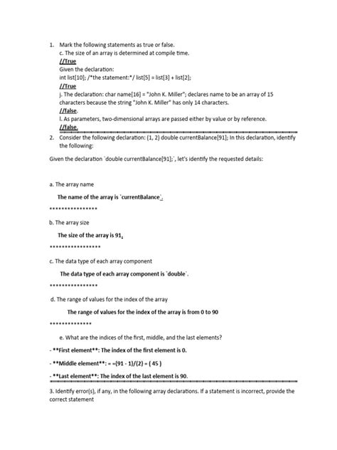 C Array Final Pdf Pointer Computer Programming Integer C Array Final Pdf Pointer Computer Programming Integer