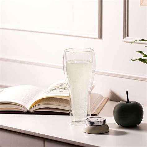 더블월 내열유리 이중유리컵 맥주유리컵 500ml 감도 깊은 취향 셀렉트샵 29cm