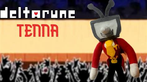 Tenna Deltarune Custom Plush Review Youtube