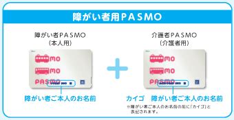 障がい者用PASMO 東京都交通局