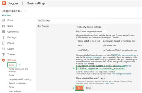 How To Solve Non To Redirect Problem In Blogger