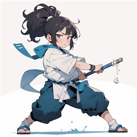 Anime Fighting Stance