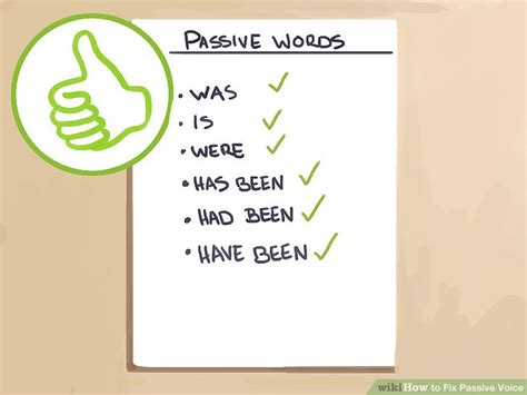 3 Ways To Fix Passive Voice Wikihow