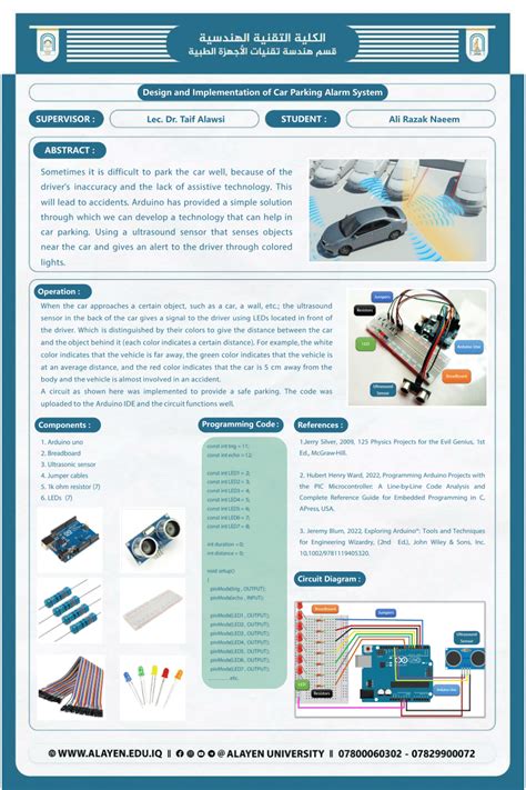 Pdf Design And Implementation Of Car Parking Alarm System