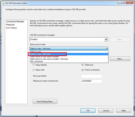 Optimization Ssis Transfer Tables Between Sql Servers Slow Stack