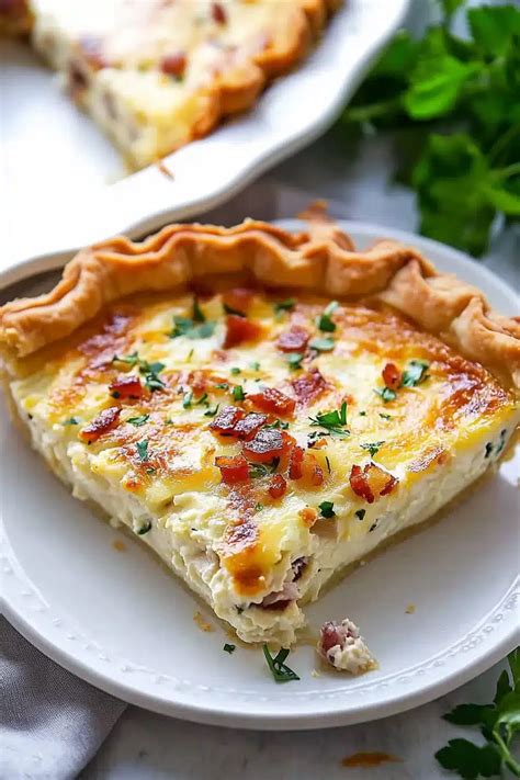 Quiche Lorraine Oven Baked Classic