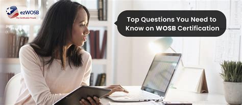 Top Questions You Need To Know On Wosb Certification