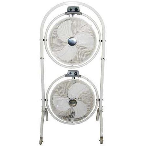 Kipas Angin Berdiri Double Stand Fan Cke Oleh Fan Industri Supply Di Dki Jakarta