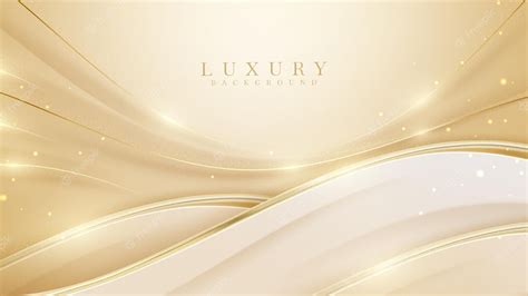 Premium Vector Luxury Abstract Gold Background With Glitter Light Effect Decoration