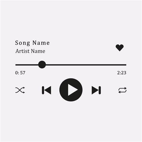 Spotify Svg Music Player Png Audio Control Buttons Svg Acrilic Song Art Clipart Song Album