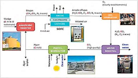 Schematic Chart Of A Sofc Chp Plant [166] Download Scientific Diagram