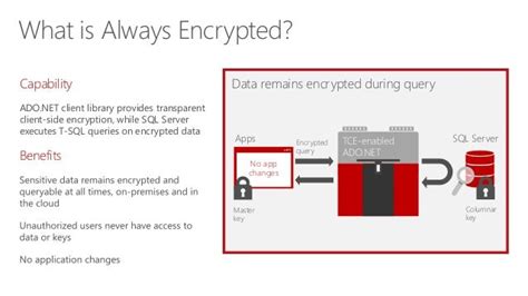 always encrypted overview