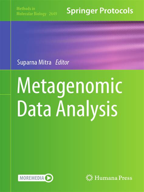 Metagenomic Data Analysis 1071630717 9781071630716 Compress Pdf 16 S Ribosomal Rna Dna
