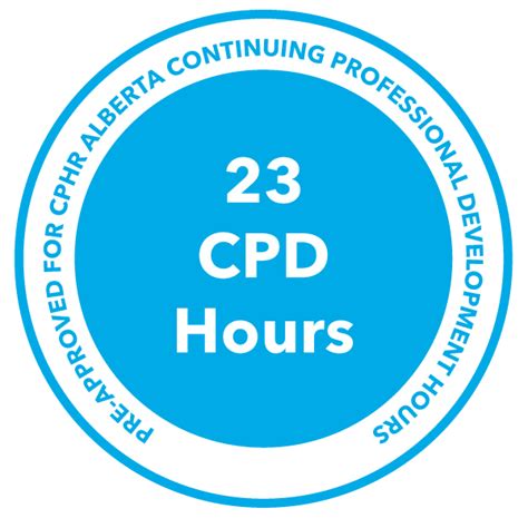 Approved To Grant Cphr Alberta Continuing Professional Development Hours The Emotional