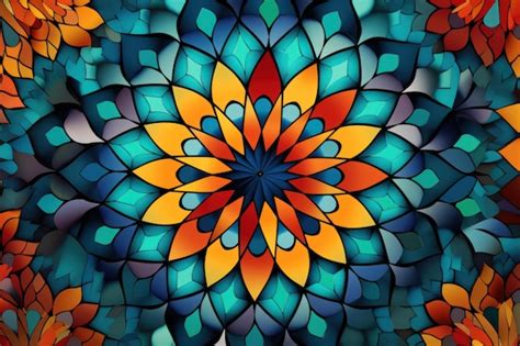 Timeless Zelij Pattern Generate Ai Premium Ai Generated Image