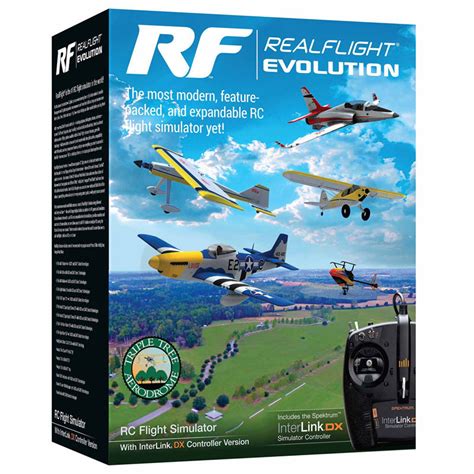 Realflight Evolution Rc Flight Simulator With Interlink Dx Controller