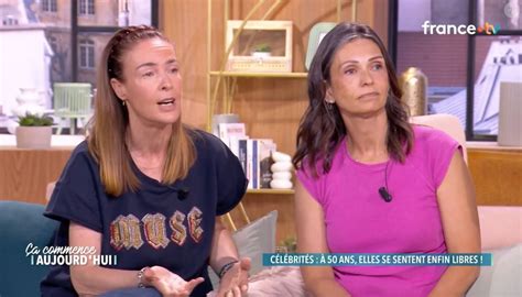 Photo Bénédicte Delmas Et Adeline Blondieau Sur Le Plateau De Ça