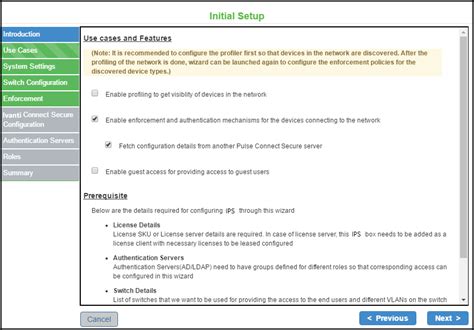 Configuring IPS Using Initial Setup Wizard Configuring IPS Using Initial Setup Wizard