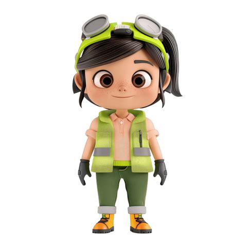 Engineer Cartoon Woman Pngs For Free Download