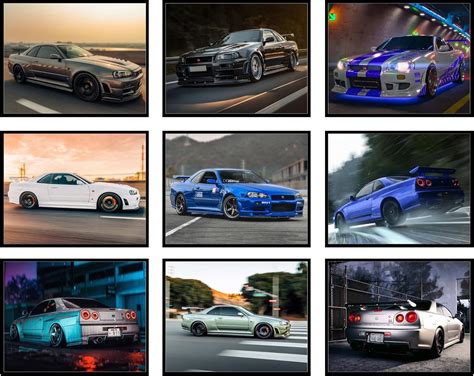 Bigwig Prints Nissan Skyline Gtr R34 Poster Jdm Australia Ubuy