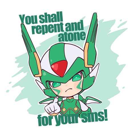 Sage Harpuia Mega Man And 1 More Drawn By Tanewiii Danbooru