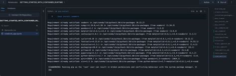 Getting Started With Snowflake Notebook Container Runtime