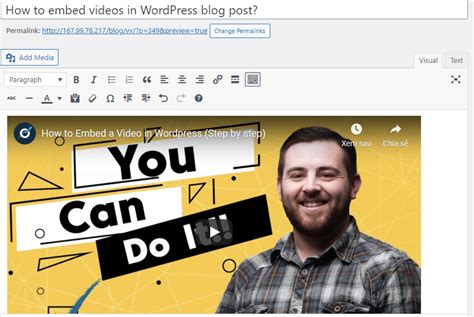 How To Embed Videos In WordPress Blog Posts Easily 2024 LTHEME