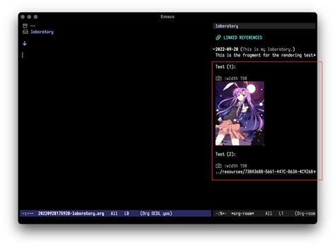 org roam buffer 中预览图片的奇怪特性 org mode emacs china