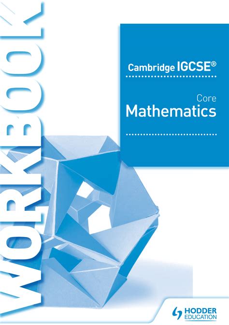 Pdf Ebook Hodder Cambridge Igcse Core Mathematics Workbook