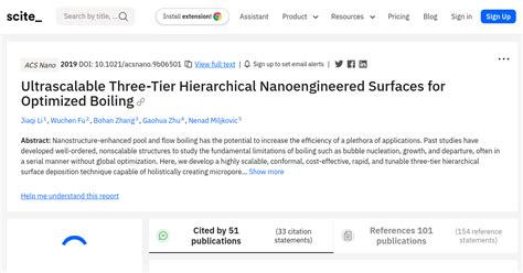 Ultrascalable Three Tier Hierarchical Nanoengineered Surfaces For