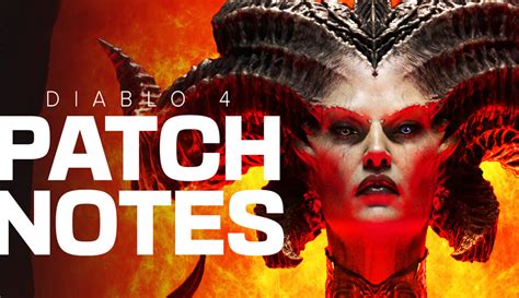 Diablo 4 Season Of Blood Patch Notes — Diablohub