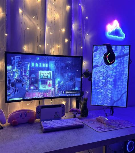 30 Blue Desk Setup Ideas Gaming Room Setup Room Setup Game Room Design
