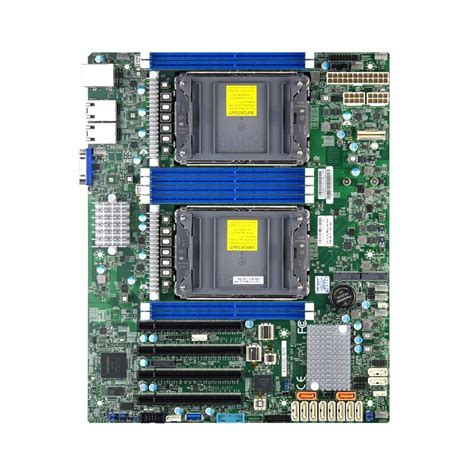 x12dpl nt6 슈퍼마이크로 마더보드 lga 4189 제온 확장 가능한 프로세서 듀얼 lan®x550 10gbase t