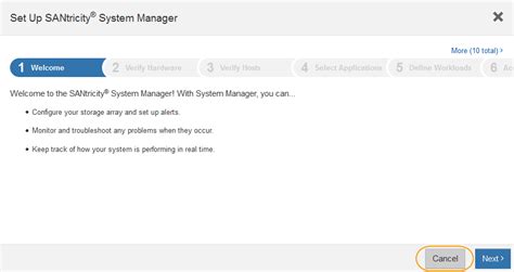 Configure Santricity System Manager Sg6000 And Sg5700
