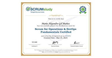 mario alejandro gil muñoz on linkedin i passed the scrum for