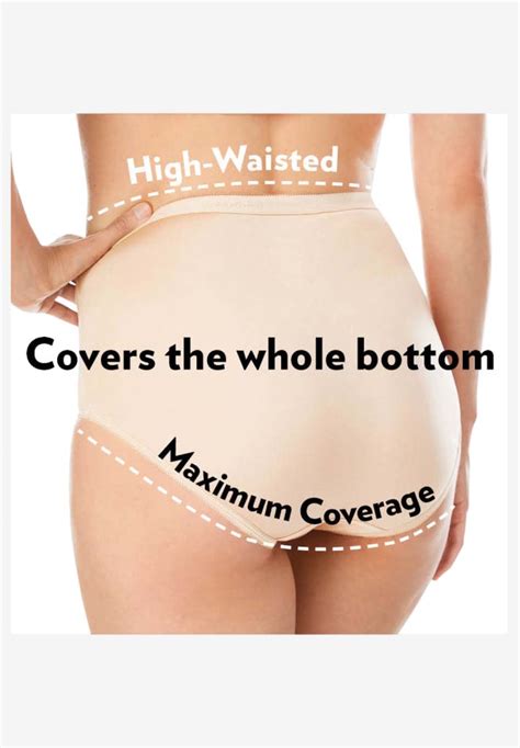 Full Coverage Cotton Brief 10 Pack Avenue