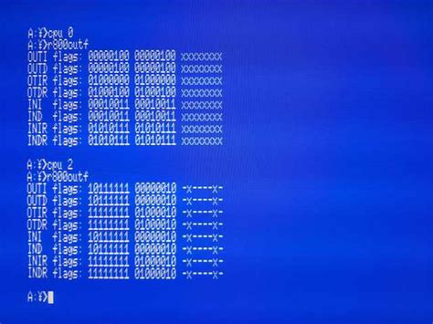 r800 block i o instructions only affect z and n · issue 1406 · openmsx