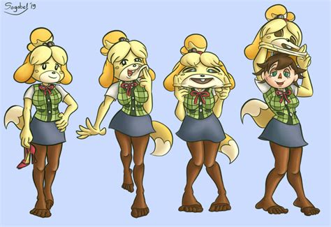 Isabelle Super Happy Fun Time By Sagabel On Deviantart