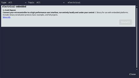 Electric Ui First Impressions