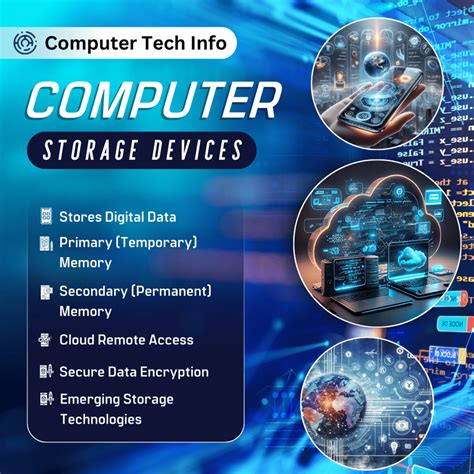 Storage Device Functions Uses Types Of Storage Devices And Examples