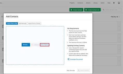 Csv Tsv Upload Issues