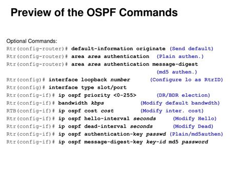 Ppt Ch 2 Ospf Single Area Ospf Powerpoint Presentation Free