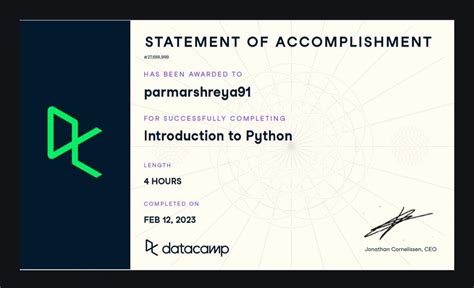 Learned Python Basics In 4 Hours With Datacamp Shreya Parmar Posted On The Topic Linkedin