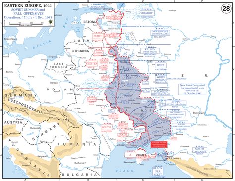 Eastern Front Maps Of World War Ii By Inflab Medium July 17