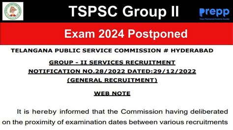 TSPSC Group 2 Exam 2024 Postponed To December Revised Dates Here