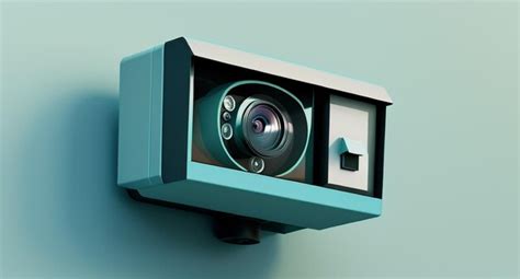 Premium Ai Image Guardian Watch Large Cctv Camera For Monitoring And Crime Prevention In